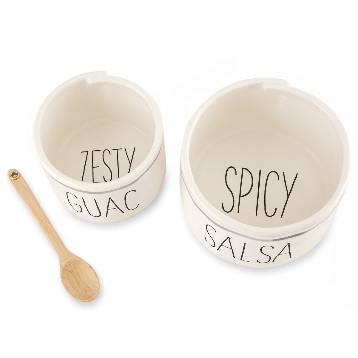Salsa & Guacamole Bowl Set – Chic & Shabby