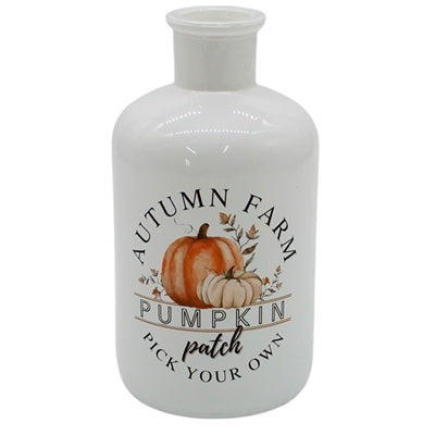 Large Autumn Farm Jar – Chic & Shabby