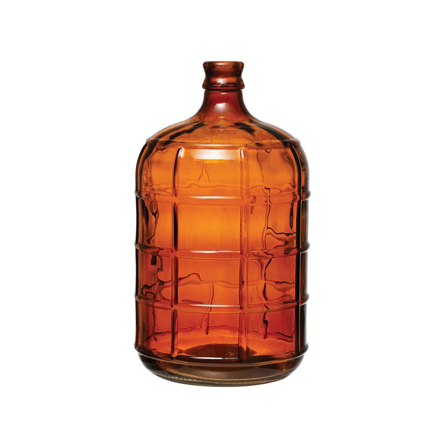 Brown Glass Vintage Reproduction Bottle – Chic & Shabby