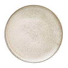Cream Stoneware Dinner Plate – Chic & Shabby