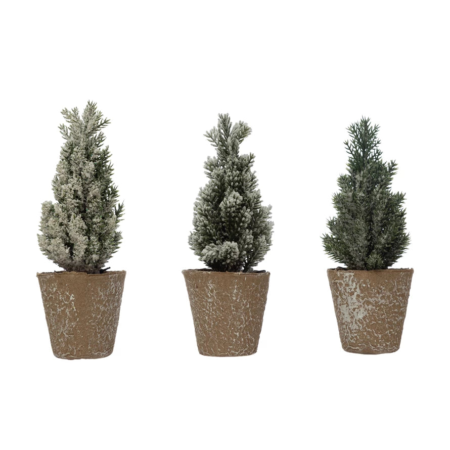Paper Pot Pine Tree – Chic & Shabby